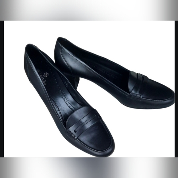 Brooks Brothers | Shoes | Womens Brooks Brothers 346black Leather Penny ...
